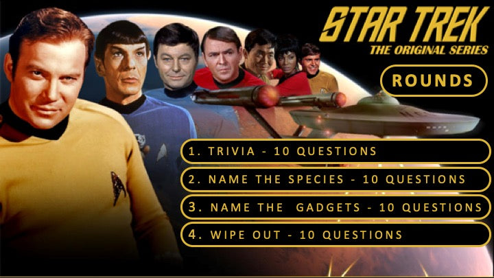 Ready Made Star Trek Quiz – Power Pub Quiz